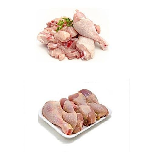 Buy Amir Chicken Pvt Ltd Chicken Combo Curry Pieces 1 Kg 500 Gm ...