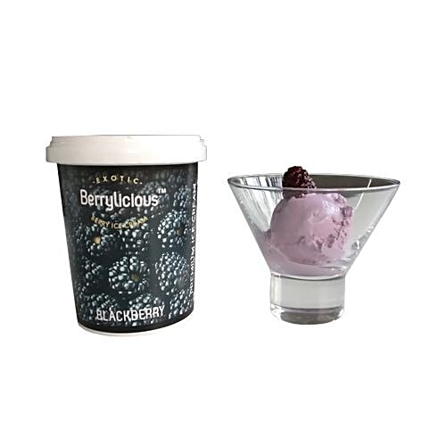 Buy Berrylicious Ice Cream - Blackberry, Premium 520 ml Online at Best ...