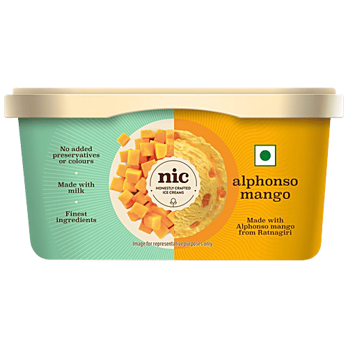 Buy Nic Ice Cream - Alphonso Mango Online at Best Price of Rs 325 ...