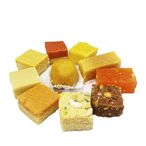 Buy A2b Sweets & Savouries,Diwali Sweets - Assorted Ghee 1 kg Online at ...