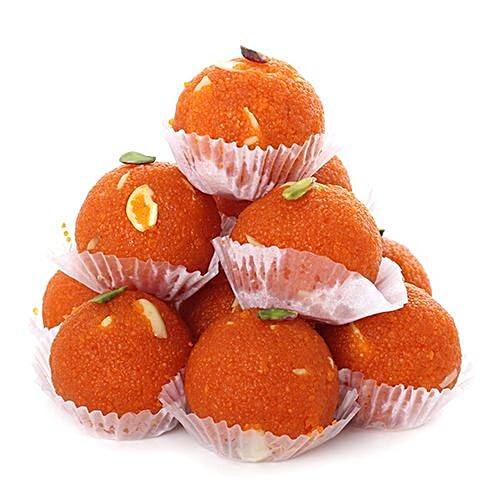 Buy New Agarwal Bhavan - Diwali Sweets - Mothichur Ladoo 500 gm Online ...