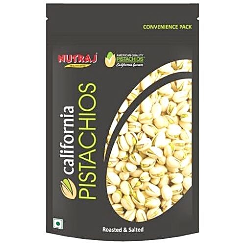 Buy Nutraj Dry Fruits - California, Roasted & Salted Pistachios Online at Best Price of Rs null ...