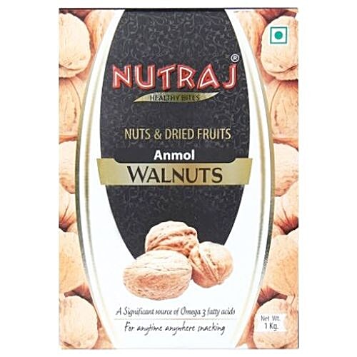 Buy Nutraj Dry Fruits - Signature Anmol Walnuts Inshell Online at Best ...