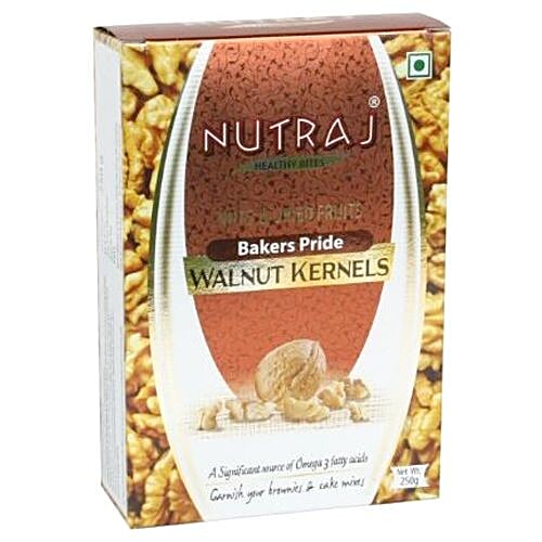 Buy Nutraj Dry Fruits - Bakers Pride Walnut Kernels, Vacuum Pack Online at Best Price of Rs null ...