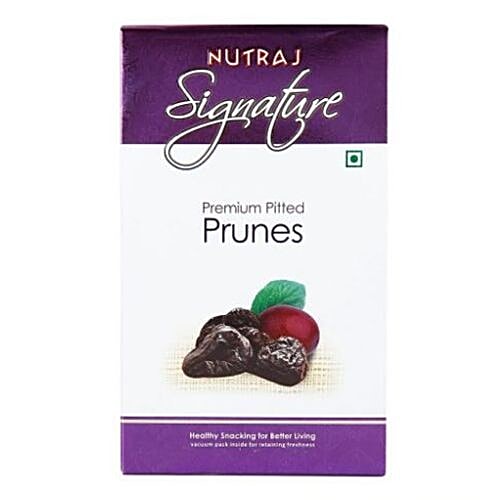 Buy Nutraj Dry Fruits - Signature Premium Pitted Prunes, Vacuum Pack Online at Best Price of Rs ...
