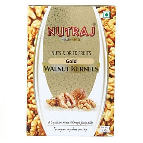 Buy Nutraj Dry Fruits - Gold Walnut Kernels, Vacuum Pack Online at Best Price of Rs null - bigbasket