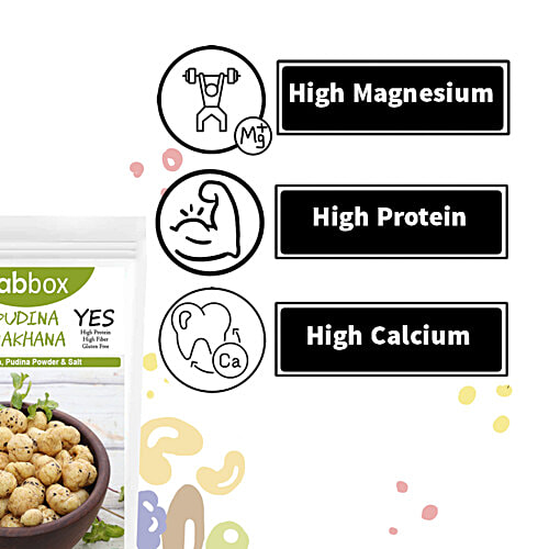Buy Fabboxin Makhana Pudina Jumbo 35 Gm Online At Best Price of Rs 79 ...