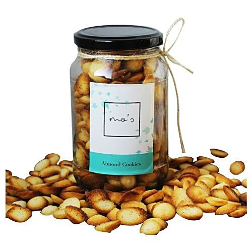 Buy MOs Cookies - Almond, Medium Jar Online at Best Price of Rs null ...