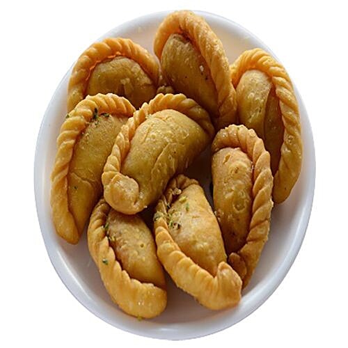 Buy Om Sweets Kesar Gujiya Online at Best Price of Rs null - bigbasket