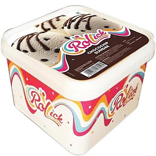 Buy Rollick Ice Cream - Chocochip Sundae Tub Online at Best Price of Rs ...