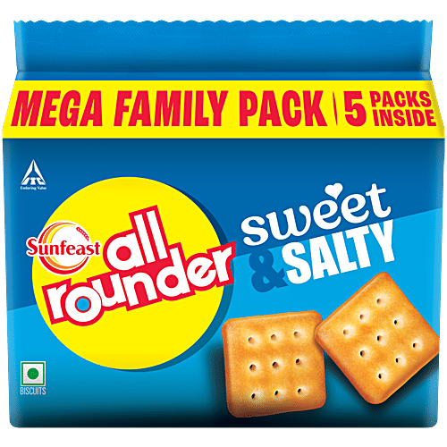 Buy Sunfeast All Rounder Sweet & Salty Biscuits Online at Best Price of ...