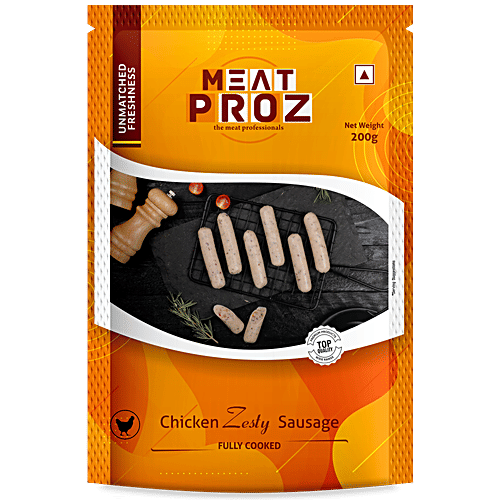 Buy Meat Proz Chicken Zesty Sausage Online at Best Price of Rs 140 ...