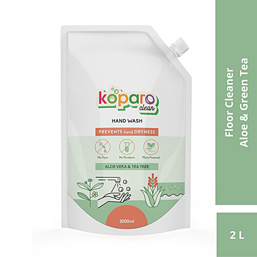 Buy Koparo Clean Natural Handwash Liquid - Aloe Vera & Green Tea ...