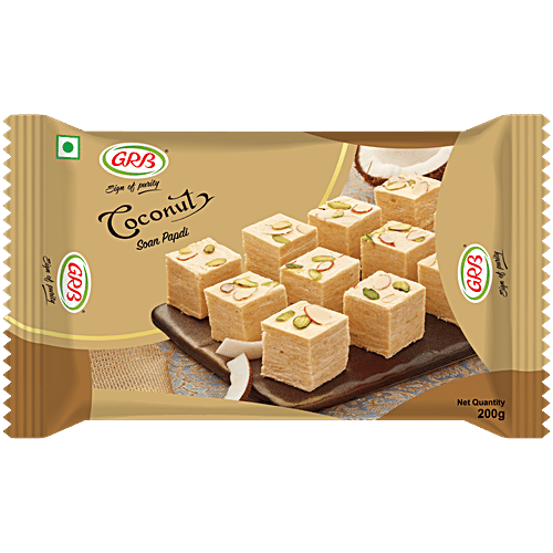 Buy GRB Coconut Soan Papdi Online at Best Price of Rs 70 - bigbasket