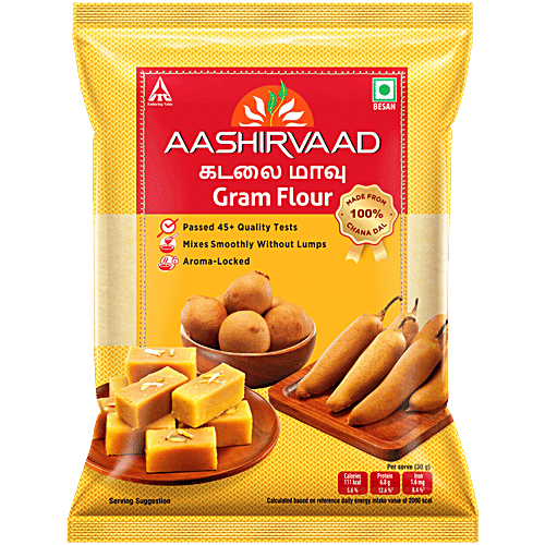 Buy Aashirvaad Gram Flour Online at Best Price of Rs 90 - bigbasket