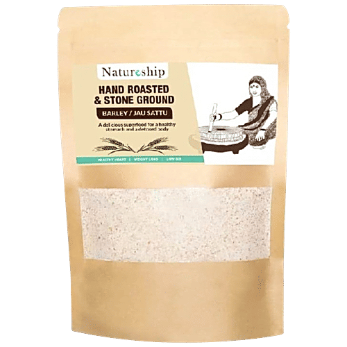 Buy Natureship Foods Desi Barley Jau Sattu/Instant Sattu Drink ...