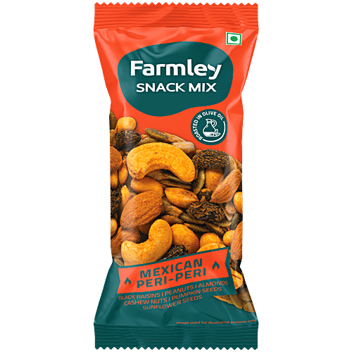 Buy Farmley Snack Mix - Mexican Peri Peri, Assorted Dry Fruits Online ...