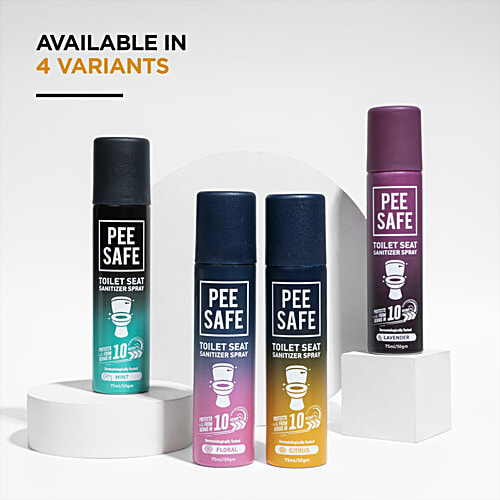 Buy Pee Safe Toilet Seat Sanitizer Spray - Citrus Online at Best Price ...