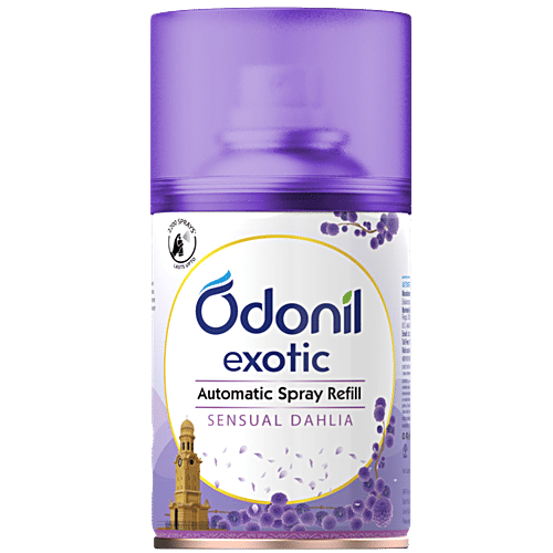 Buy Odonil Exotic Automatic Spray Refill - Sensual Dahlia, 2x Long ...