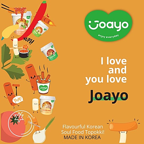 Buy Joayo Cheese Topokki Instant Rice Cake Online at Best Price of Rs ...