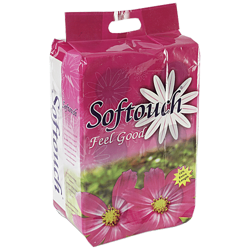 Buy Softouch Toilet Paper Tissue Roll Family Pack Online at Best Price ...