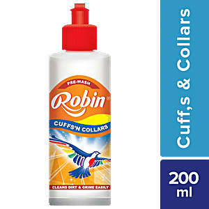 Buy Robin Fabric Cleaner Cuffs Collars Cleans 200 Ml Online At Best ...