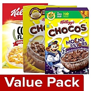 Buy Kelloggs Chocos Corn Flakes Online at Best Price of Rs 102 - bigbasket