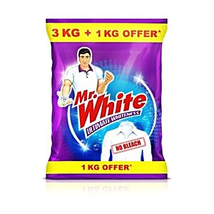 Mr. White Detergent Powder, Liquid: Buy Mr. White Detergent Powder ...