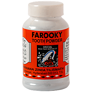 Buy Farooky Tooth Powder Online at Best Price of Rs 85 - bigbasket