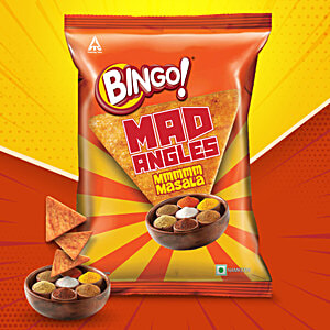 Buy Bingo! Mad Angles Pizza-aaaah Triangle Chips Online at Best Price ...