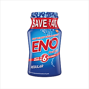 Buy Eno Fruit Salt Regular 5 gm Pouch Online At Best Price of Rs 10 ...