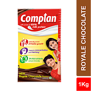 Buy Complan Health Drink Chocolate Flavour 500 g Bottle Online At Best ...