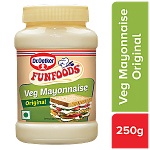 Buy Funfoods Mayonnaise Eggless 100 Gm Online At Best Price of Rs 45 - bigbasket