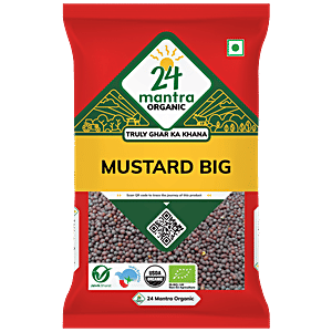 Buy 24 Mantra Organic Mustard Big Online at Best Price of Rs 51.52 ...