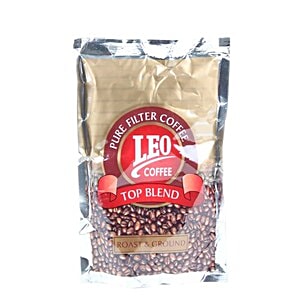 Buy Leo Filter Coffee - Top Blend (Roast And Ground) 500 gm Pouch ...