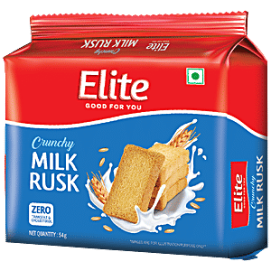 Buy Elite Rusk Milk 182 Gm Online at the Best Price of Rs 30 - bigbasket