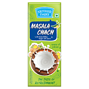 Buy Mother Dairy Premium Chach Plain 450 Ml Pouch Online at the Best ...