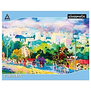 Buy Classmate Drawing Book A4 Unruled 40 Pages Online At Best Price of ...