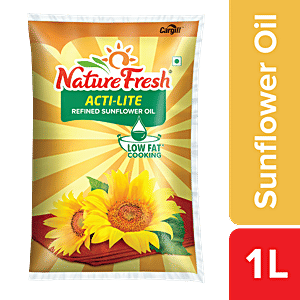 Buy Nature Fresh Sunflower Oil - Acti Lite Refined Pouch Online at Best ...