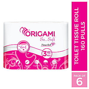 Buy Origami So Soft 3 Ply - Toilet Tissue Rolls 10 + 2 Rolls Online at ...