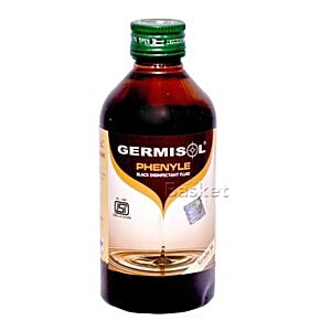 Buy Germisol Phenyle - Black Disinfectant Fluid 500 ml Bottle Online at ...