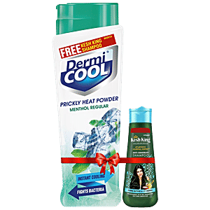 Buy Dermi Cool Prickly Heat Powder Regular 150 Gm Online At Best Price ...