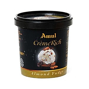 Buy Amul Ice Cream - Rich Almond Fudge Online at Best Price of Rs null ...