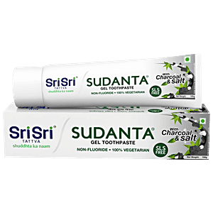 Buy Sri Sri Tattva Sudanta Herbal Toothpaste 100g - All Natural ...