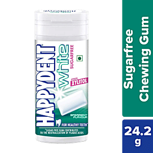 Buy Happydent Chewing Gum Mint Sparkling White 168 Gm Carton Online At ...
