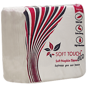 Buy Soft Touch Eco Soft Napkins - 1 Ply Online at Best Price of Rs 220 ...