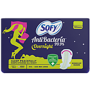 Buy Sofy Sanitary Pads Body Fit Overnight Xxl 20 Pcs Pouch Online At ...