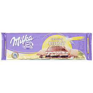Buy Milka Raspberry Crème Alpine Milk Chocolate Slab Online at Best ...