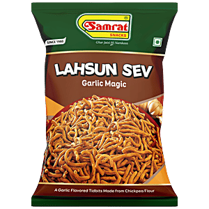 Buy Samrat Lahsun Sev - Garlic Magic Online at Best Price of Rs 50 ...