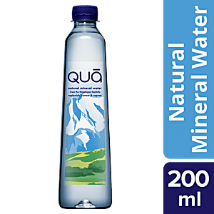 Buy Qua Natural Mineral Water 1 L Bottle Online at the Best Price of Rs ...